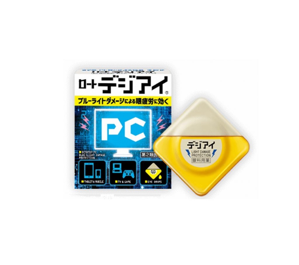 Rohto DigiEye-капли для пользователей ПК и смартфонов - Japonabeauty